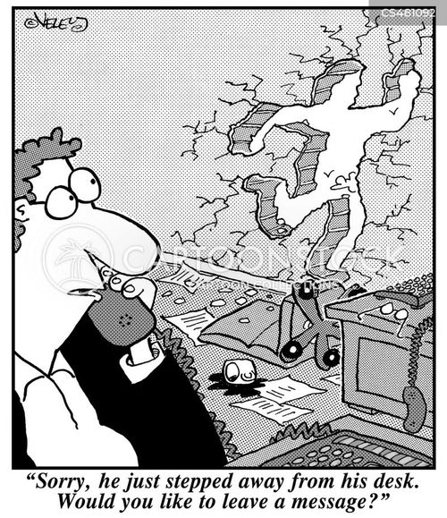 Take Message Cartoons and Comics - funny pictures from CartoonStock