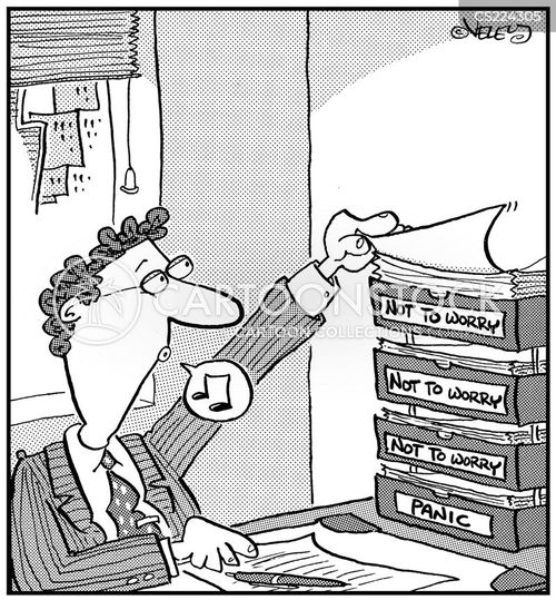 Worry Cartoons and Comics - funny pictures from CartoonStock