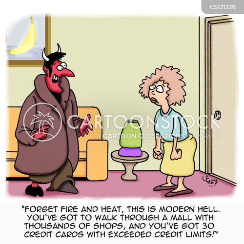 Credit Limit Cartoons and Comics - funny pictures from CartoonStock