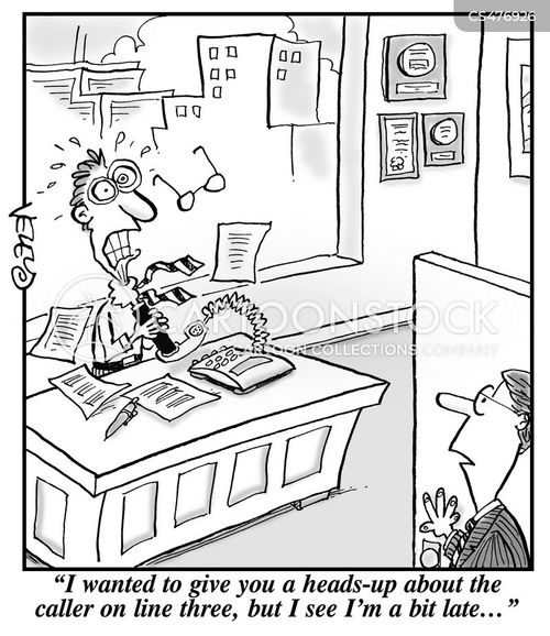 Heads Up Cartoons and Comics - funny pictures from CartoonStock