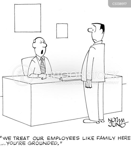 Employee Discipline Cartoons and Comics - funny pictures from CartoonStock