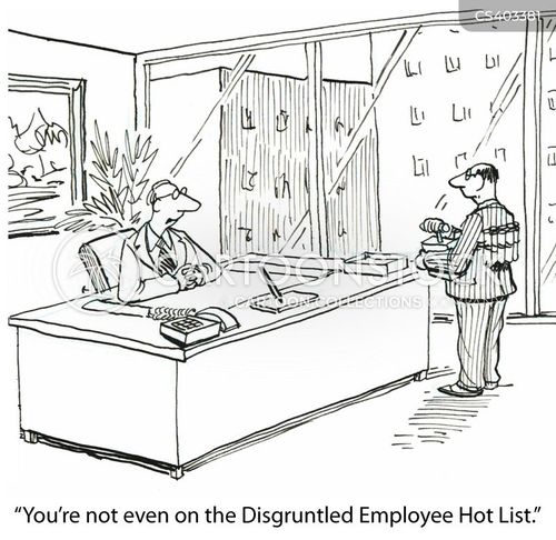 Disgruntled Employee Cartoons and Comics - funny pictures from CartoonStock