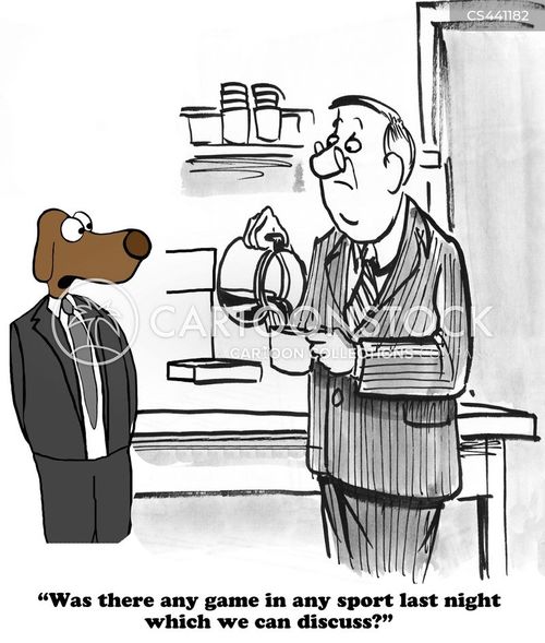 Sport Game Cartoons and Comics - funny pictures from CartoonStock