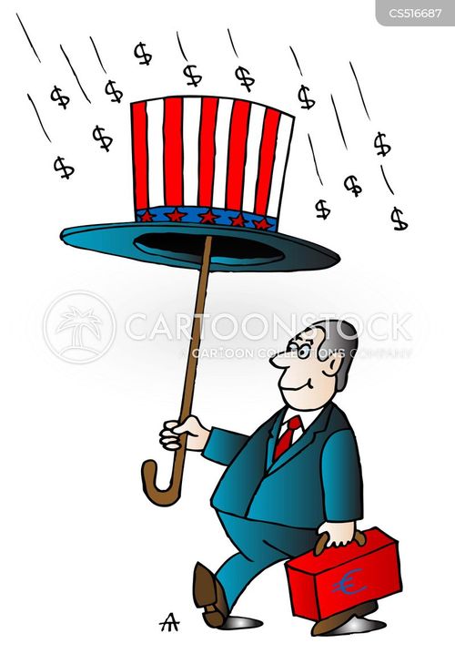 Dollar Sign Cartoons and Comics - funny pictures from CartoonStock