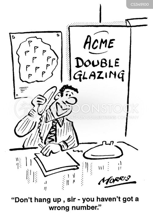 Double Glazing Sales Cartoons and Comics - funny pictures from CartoonStock