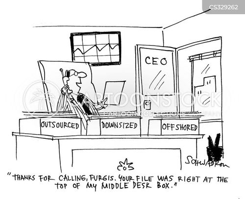 Offshored Cartoons and Comics - funny pictures from CartoonStock