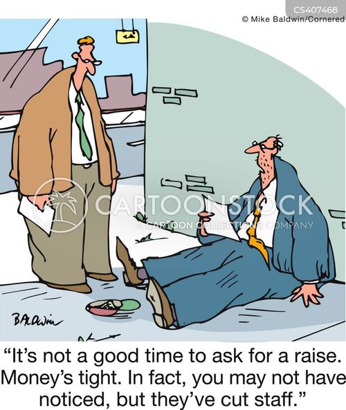 Staff Cuts Cartoons and Comics - funny pictures from CartoonStock