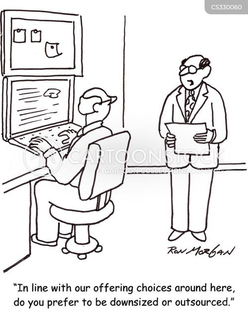 Outsourced Jobs Cartoons and Comics - funny pictures from CartoonStock