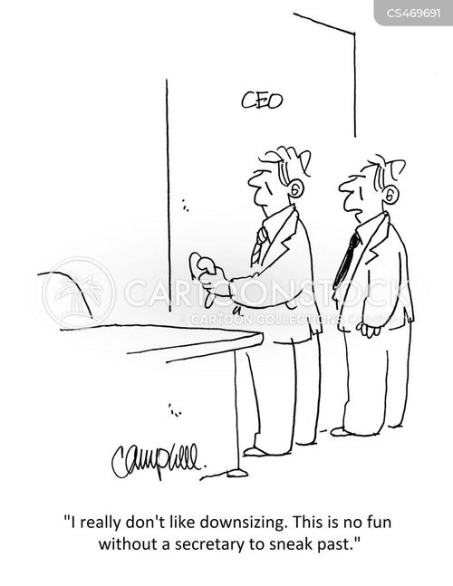 Staffing Cuts Cartoons and Comics - funny pictures from CartoonStock