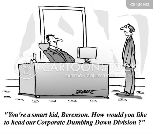 Demoting Cartoons and Comics - funny pictures from CartoonStock