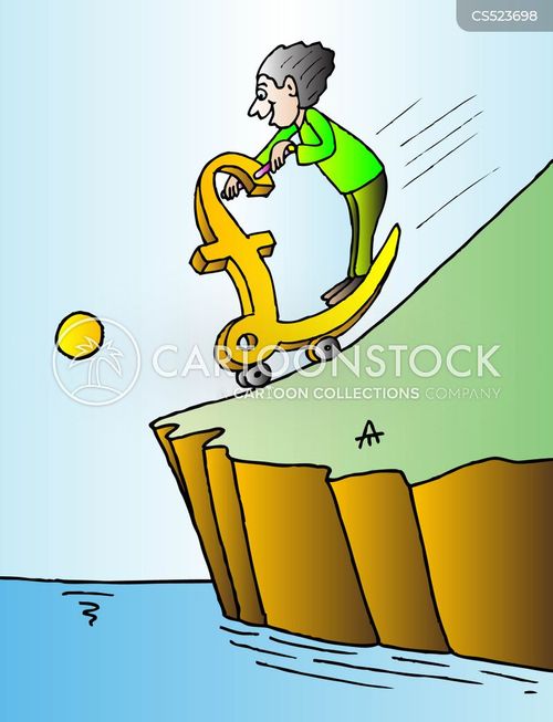 Financial Downturn Cartoons and Comics - funny pictures from CartoonStock