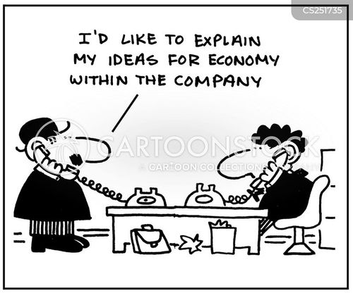 Newspaper Office Staff Cartoon