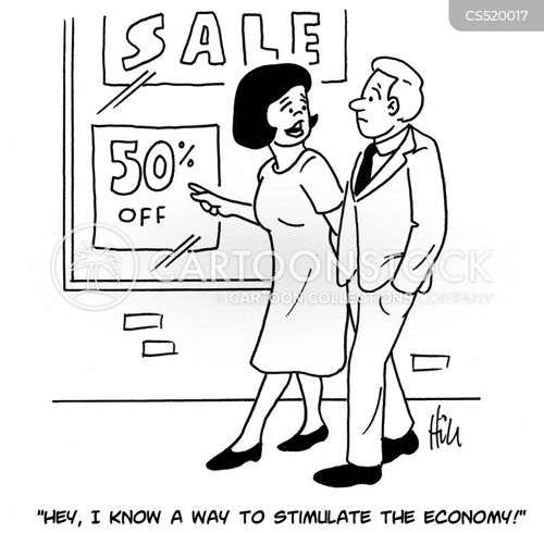 Consumer Spending Cartoons and Comics - funny pictures from CartoonStock