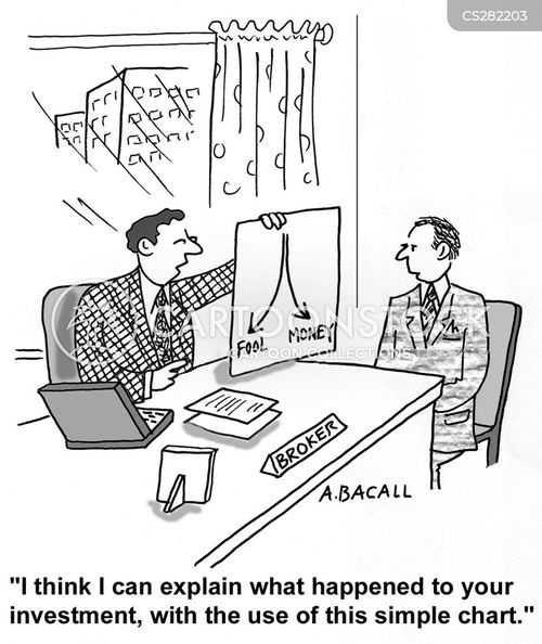 Finacial Advisor Cartoons and Comics - funny pictures from CartoonStock