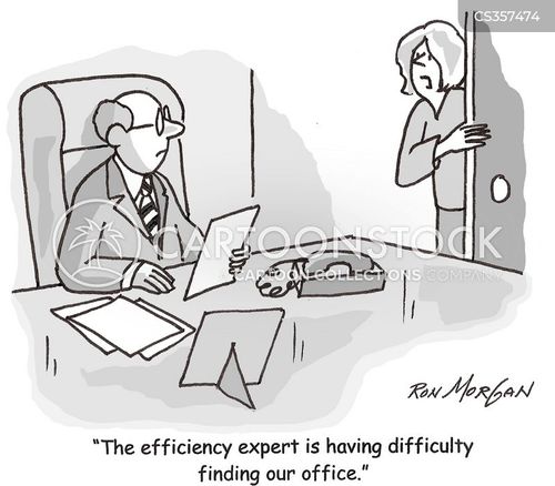 Efficiency Cartoon
