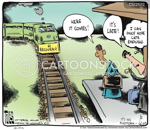Platforms Cartoons and Comics - funny pictures from CartoonStock