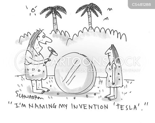 Tesla Cartoons and Comics - funny pictures from CartoonStock
