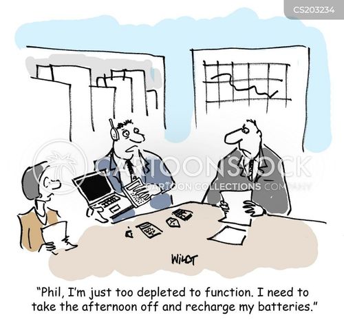 Computer Batteries Cartoons and Comics - funny pictures from CartoonStock