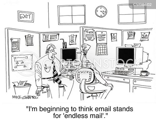 Spam Email Cartoons and Comics - funny pictures from CartoonStock