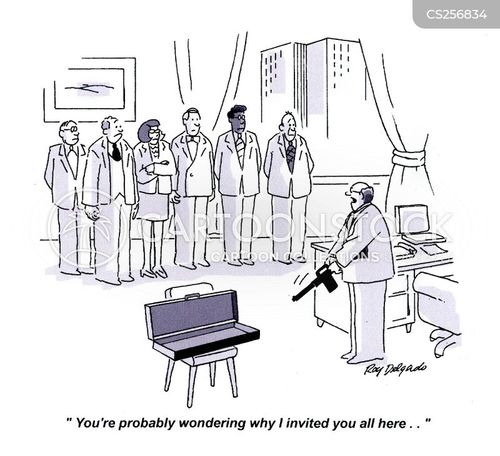 Lined Up Cartoons and Comics - funny pictures from CartoonStock