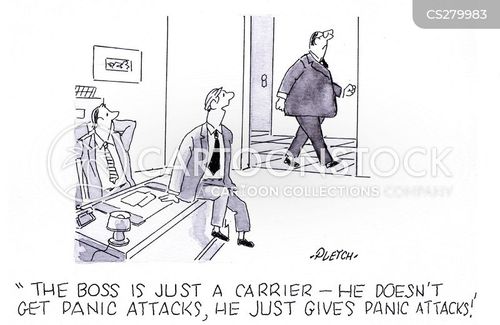 Panic Response Cartoons and Comics - funny pictures from CartoonStock