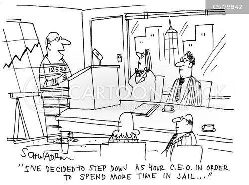Corporate Criminal Cartoons and Comics - funny pictures from CartoonStock