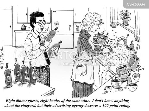 Hostess Gifts Cartoons and Comics - funny pictures from CartoonStock