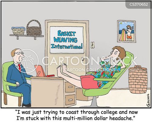 Basket Weaving Cartoons and Comics - funny pictures from CartoonStock