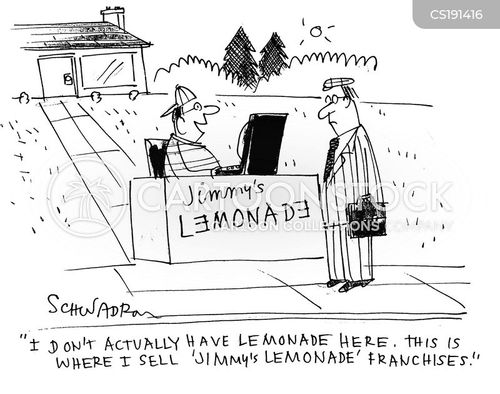 Sell Lemonade Cartoons and Comics - funny pictures from CartoonStock