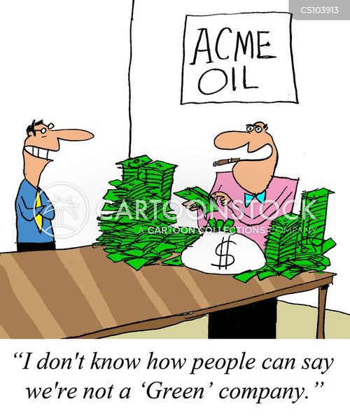 Green Companies Cartoons and Comics - funny pictures from CartoonStock
