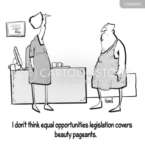 Equal Opportunities Cartoons and Comics - funny pictures from CartoonStock