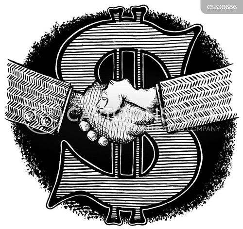 Dollar Sign Cartoons and Comics - funny pictures from CartoonStock