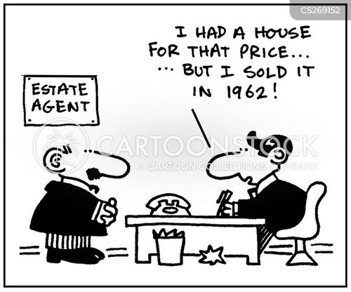 Economy Housing Cartoons and Comics - funny pictures from CartoonStock