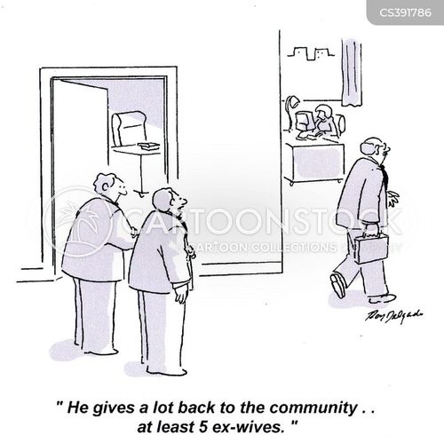 Remarried Cartoons and Comics - funny pictures from CartoonStock