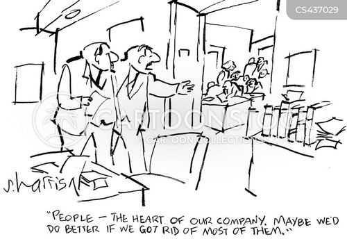 Terminated Employees Cartoons and Comics - funny pictures from CartoonStock