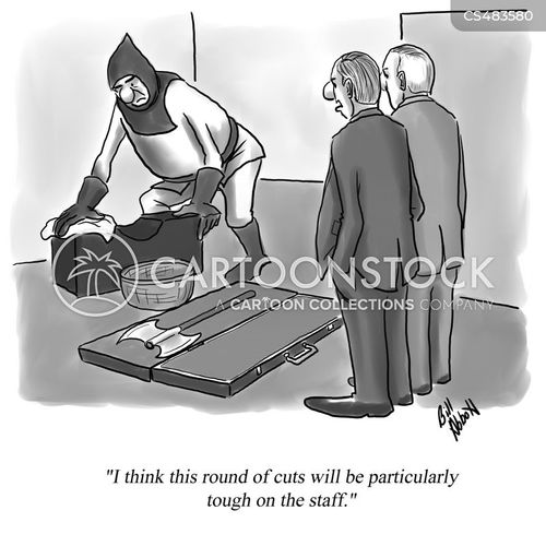 Headcount Reduction Cartoons and Comics - funny pictures from CartoonStock
