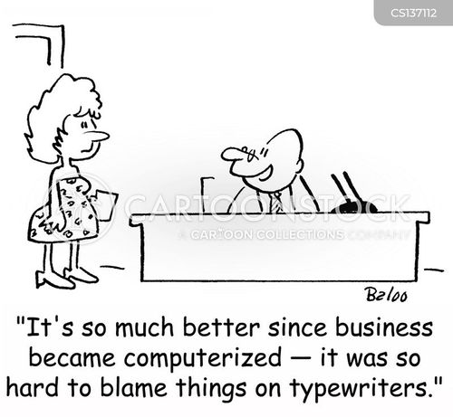 Computerized Cartoons and Comics - funny pictures from CartoonStock