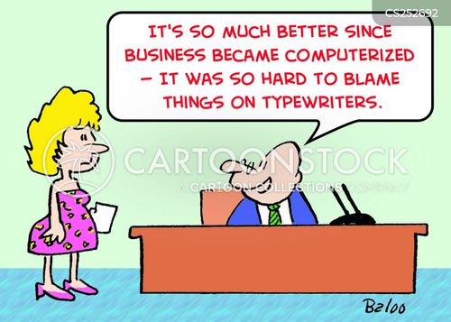 Computerized Cartoons and Comics - funny pictures from CartoonStock