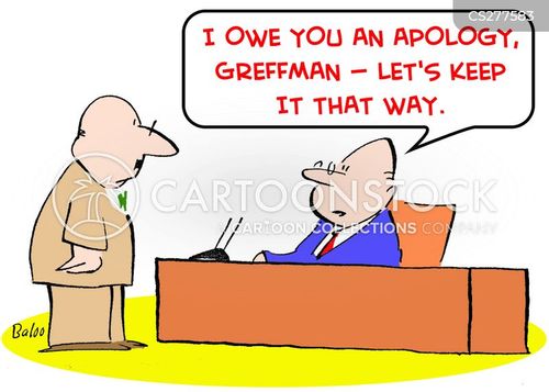 Never Apologize Never Explain Cartoons and Comics - funny pictures from ...