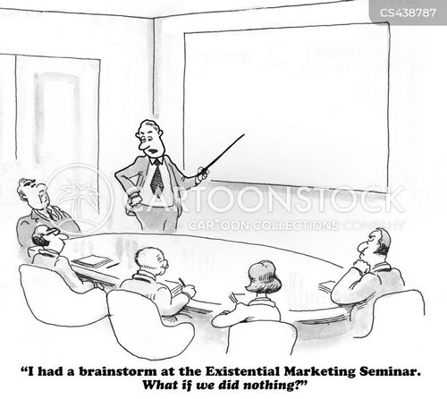 Existentialist Cartoons and Comics - funny pictures from CartoonStock