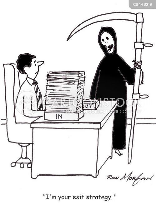 Escape Route Cartoons and Comics - funny pictures from CartoonStock