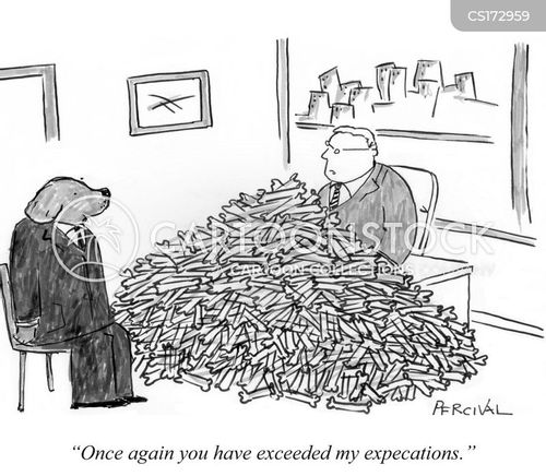 Expectations Cartoons and Comics - funny pictures from CartoonStock