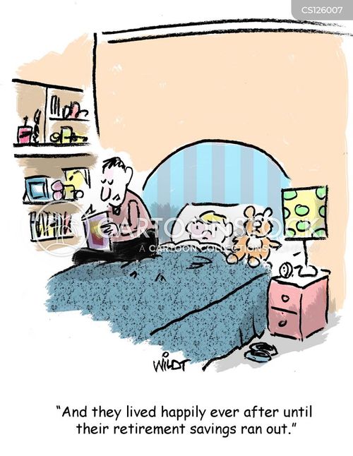 Retirement Saving Cartoons and Comics - funny pictures from CartoonStock
