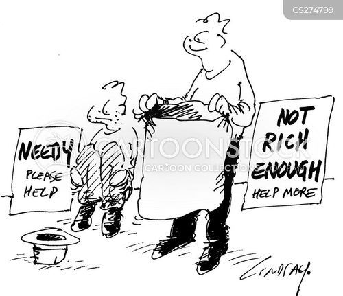 The Rich List Cartoons and Comics - funny pictures from CartoonStock