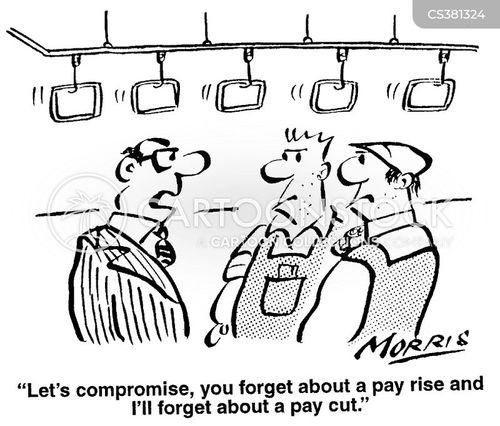 Pay Cut Cartoons and Comics - funny pictures from CartoonStock