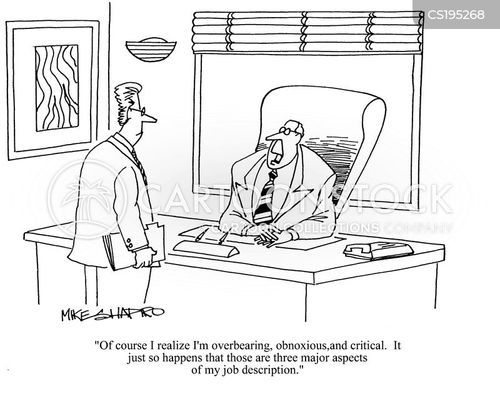 Job Description Cartoon