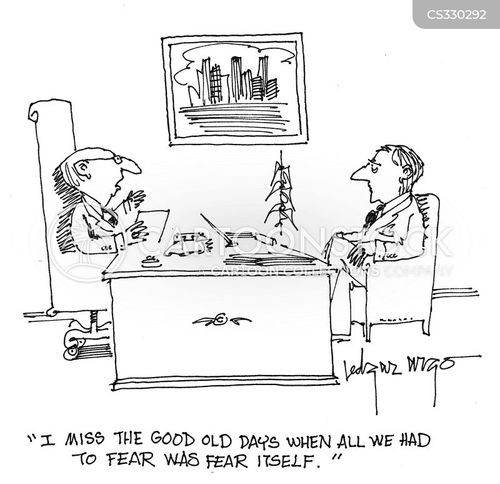 Extreme Fears Cartoons and Comics - funny pictures from CartoonStock