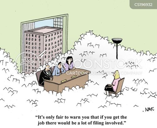 Interview Panel Cartoons and Comics - funny pictures from CartoonStock