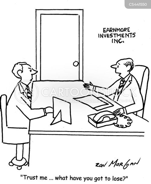 Investment Adviser Cartoons and Comics - funny pictures from CartoonStock