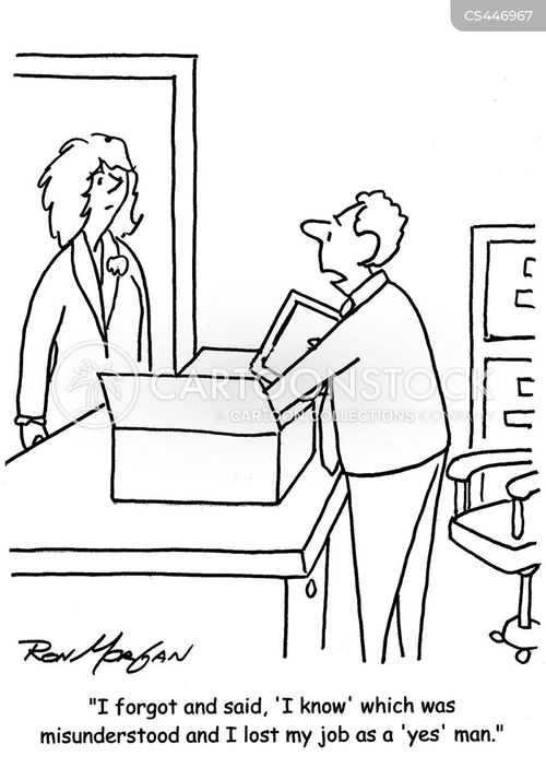 Lost Job Cartoons and Comics - funny pictures from CartoonStock